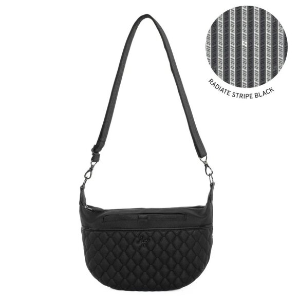 lug | Bags | Lug Bolero Matte Luxe Vl Crossbody Bag In Black New | Poshmark
